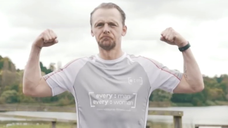 How Simon Pegg transformed his body for Inheritance How Simon Pegg transformed his body for Inheritance